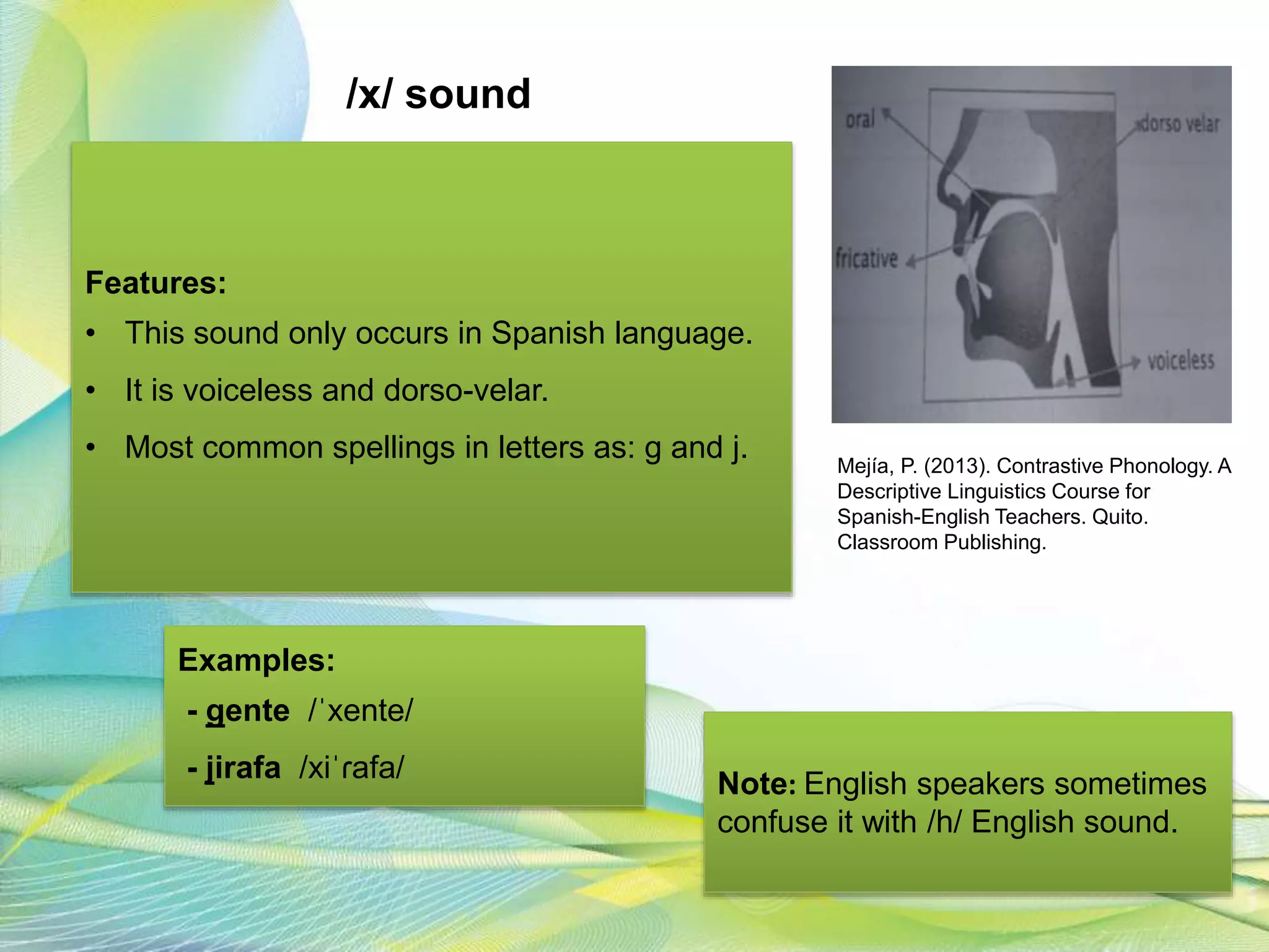 /ʃ/ - /ʒ/ sounds and /x/ - /h/ sounds | PPTX