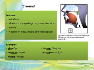 /ʃ/ - /ʒ/ sounds and /x/ - /h/ sounds | PPTX