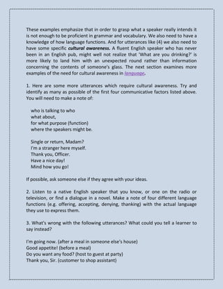 Linguistic And Communicative Rules | PDF