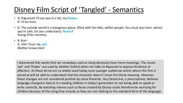 Tangled monologue - consultrety