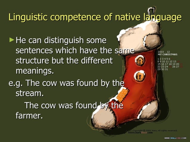 Linguistic competence and performance group5 | PPT