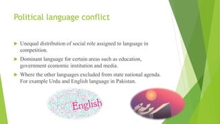 Linguistic conflict | PPTX