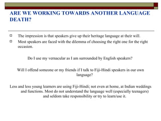 Linguistic death | PPT