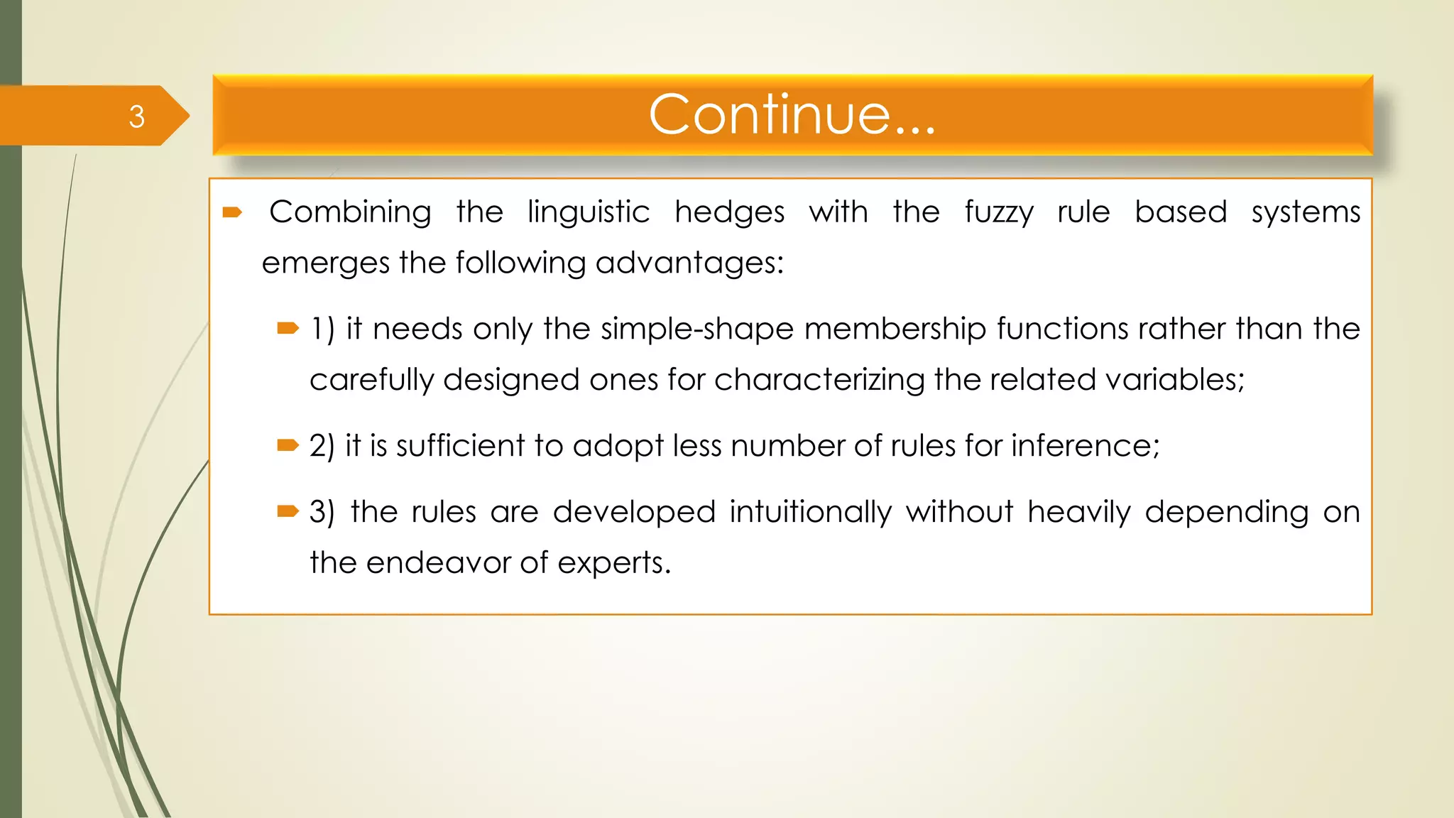 Linguistic Hedges In Fuzzy Logic Pdf Programming Languages Computing