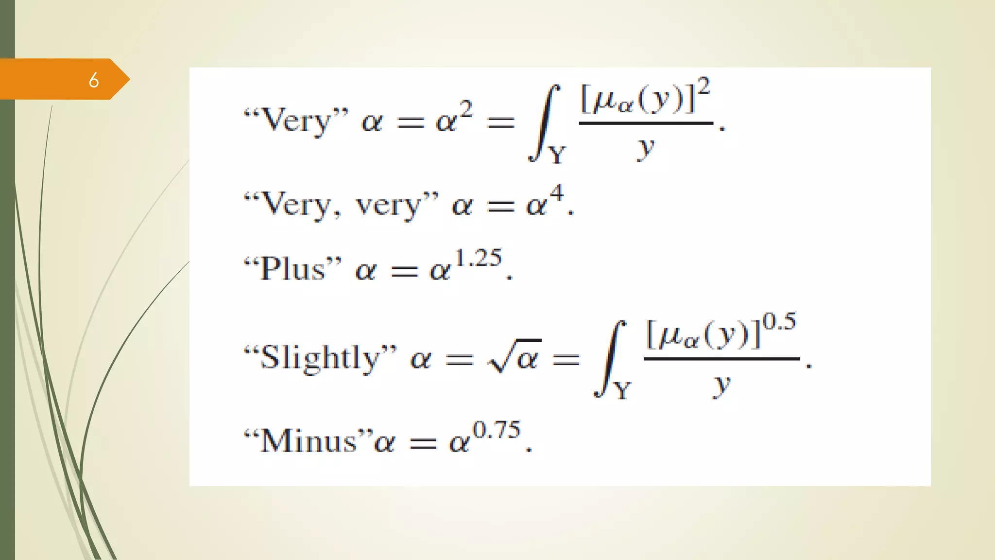 Linguistic Hedges In Fuzzy Logic Pdf Programming Languages Computing