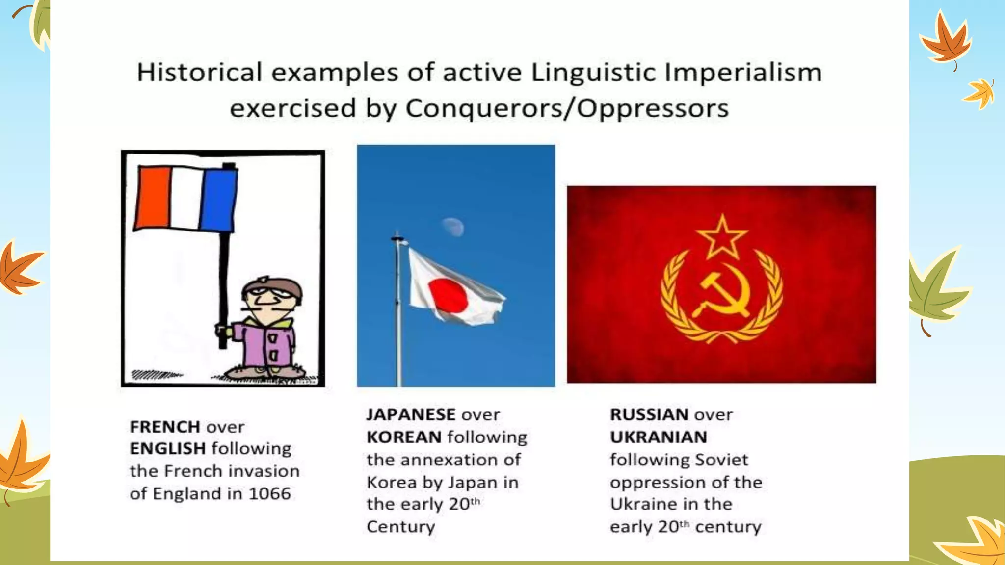 Linguistic imperialism | PPTX