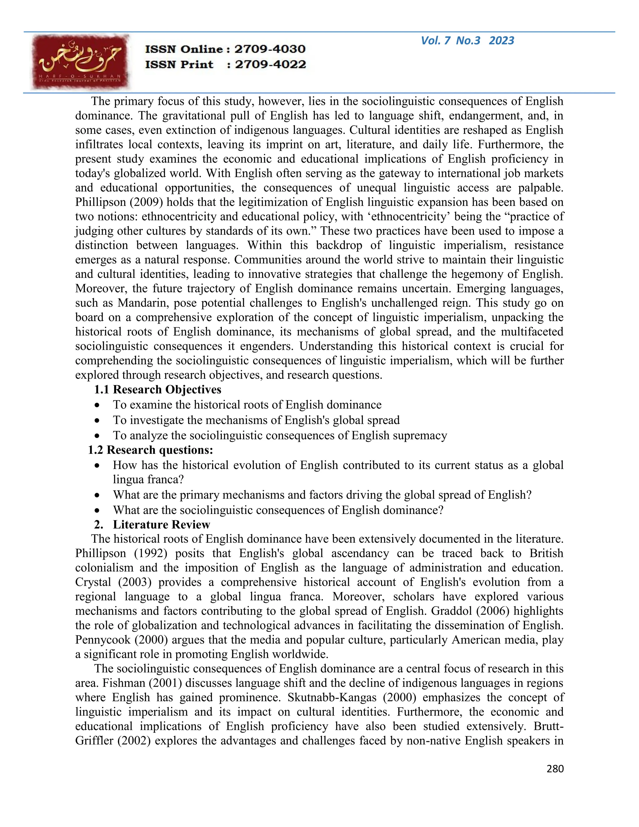 Linguistic Imperialism in the Globalized World: Examining English ...