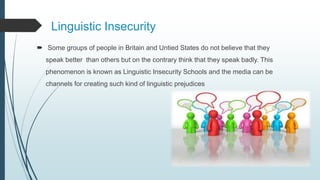 Linguistic inequality | PPTX