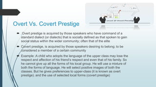 Linguistic inequality | PPTX