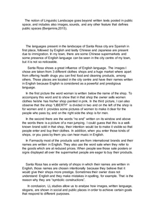 Linguistic landscapes - Ruiz | DOCX
