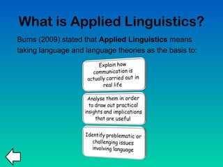 relation (linguistics and language teaching) | PPT