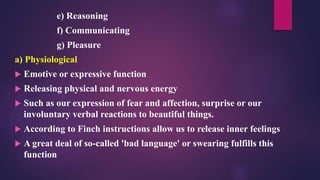 Linguistic Presentation by Kaleem.pptx | Programming Languages | Computing