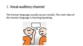 Hockett's language features | PPTX