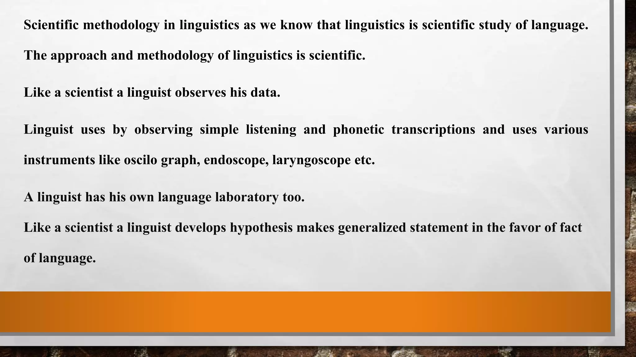 Linguistics | PPTX