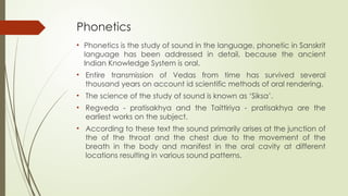 The story of Panini invinting the rules of sanskrit.ppt