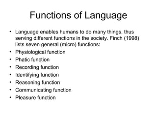 PPt Linguistics1 | PPT | Programming Languages | Computing