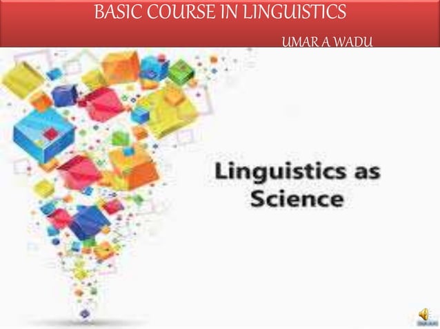 Linguistics as science | PPT