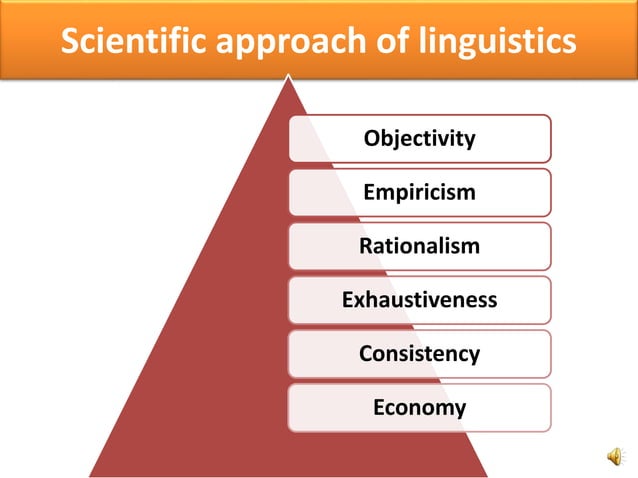 Linguistics as science | PPT