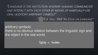 Linguistics curriculum 001 | PPTX