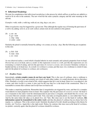 Linguistics handnote ucla | PDF