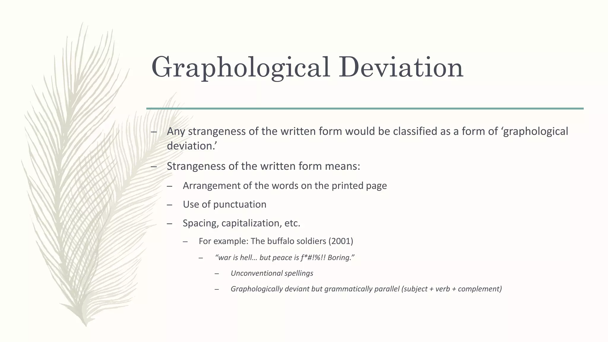 Linguistics levels of foregrounding in stylistics | PPTX