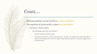 Linguistics levels of foregrounding in stylistics | PPTX