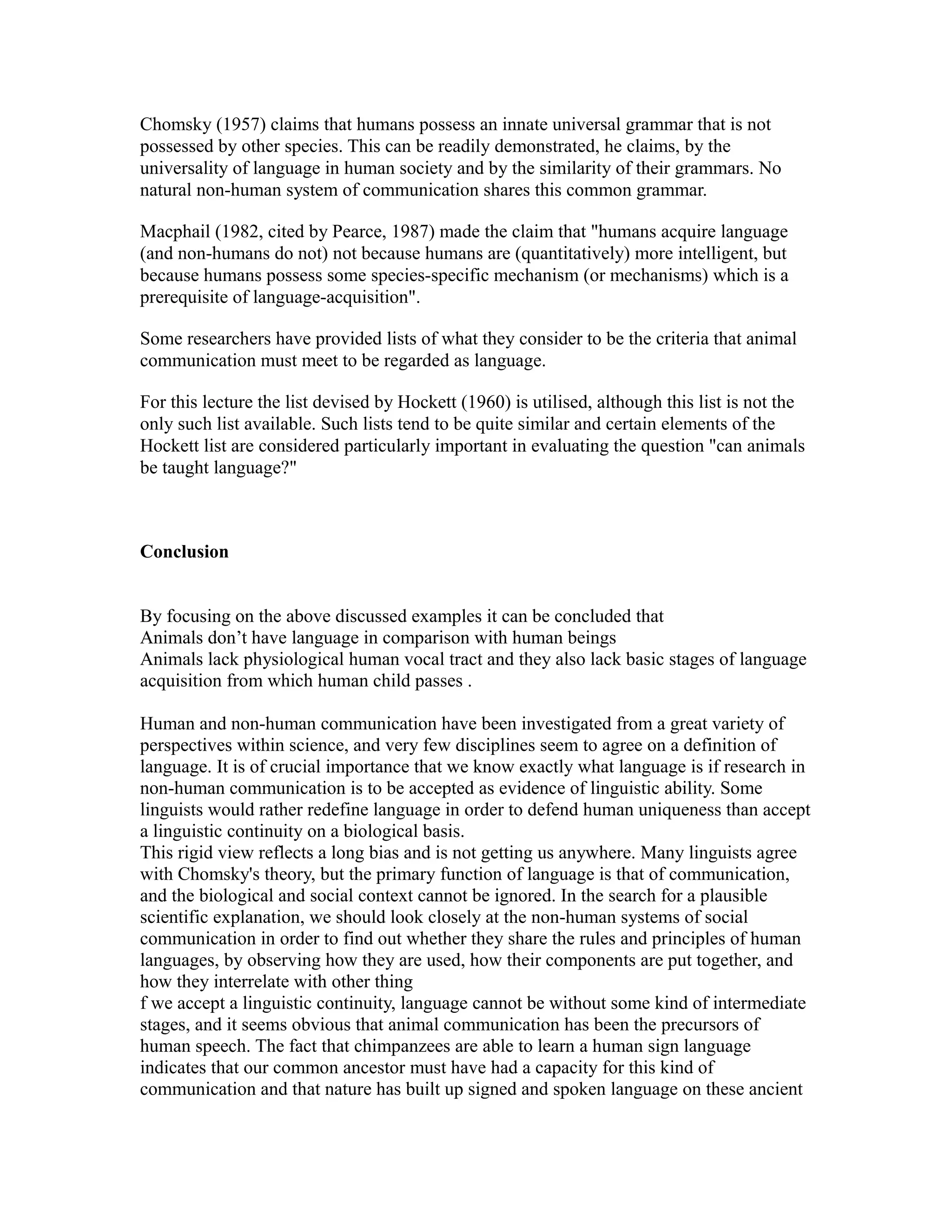 Linguistics, noam chomsky | DOC