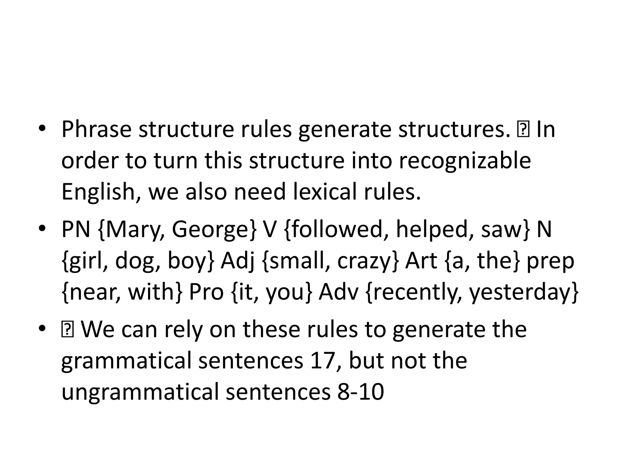 Introduction To Linguistics Syntax Pptx Programming Languages Computing
