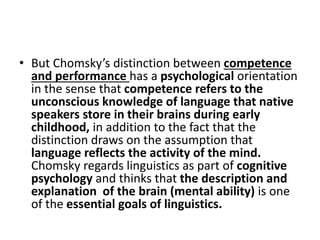Introduction to linguistics syntax | PPTX | Programming Languages ...