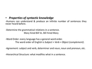 Introduction to linguistics syntax | PPTX | Programming Languages ...