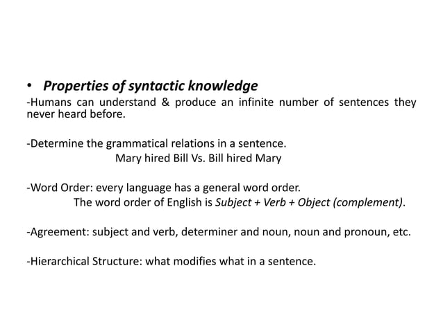 Introduction To Linguistics Syntax Pptx Programming Languages Computing