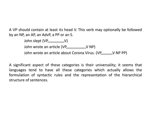 Introduction To Linguistics Syntax Pptx Programming Languages Computing