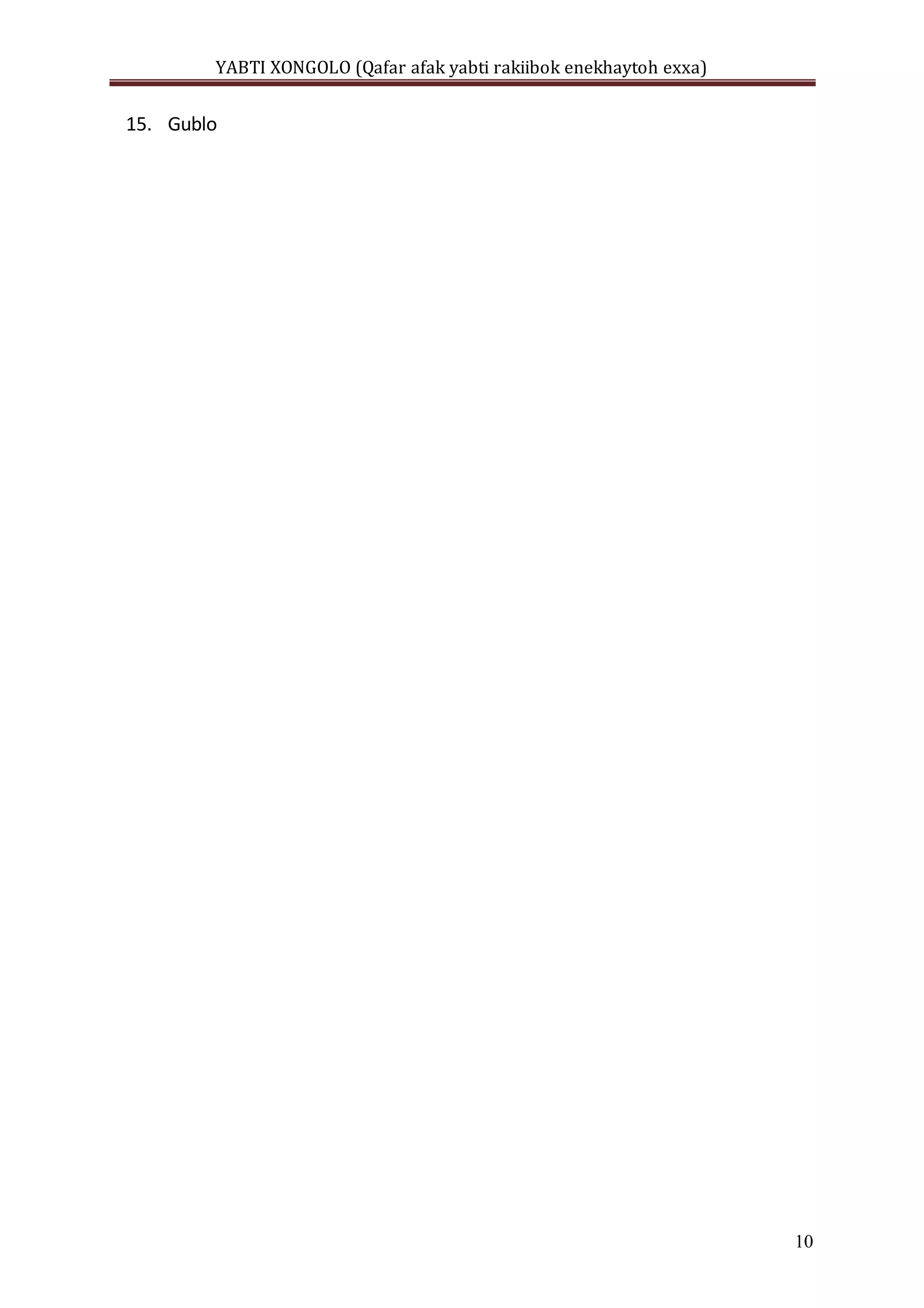 Linguistics qafar af | DOCX