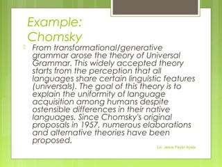 Linguistics terms | PPT | Science