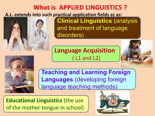 Linguistics vs applied linguistics | PPTX