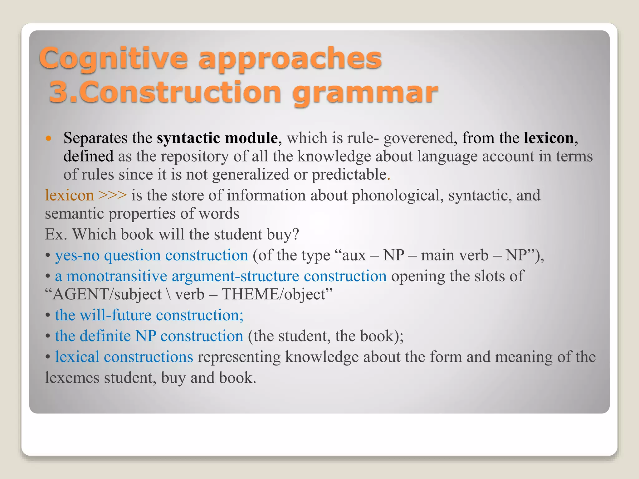 Linguistic Theories Approaches And Methods Pptx Science