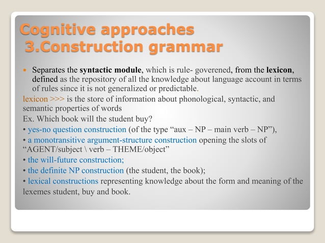 Linguistic theories approaches and methods | PPTX | Science