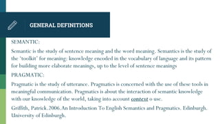Linguistic tugas 1 pragmatic & semantic_dian agustini. - edited | PPT