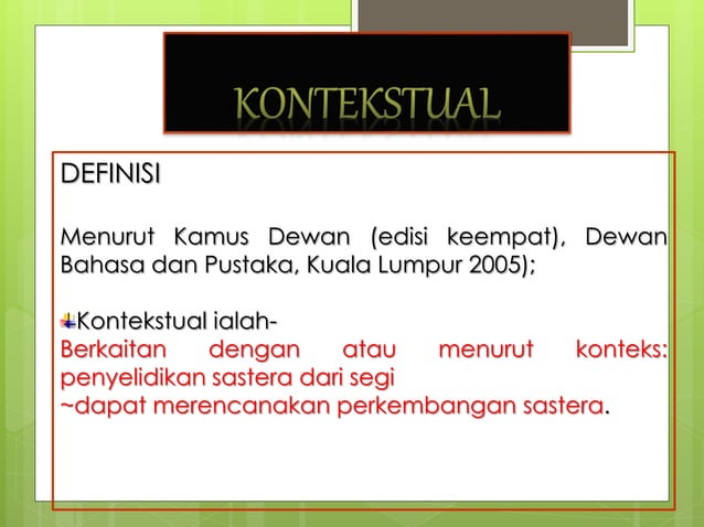 Linguistik kontekstual | PPT