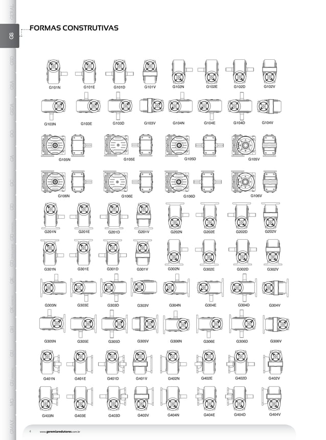 Catalogo Geremia Redutores Linha gs 9 | PDF
