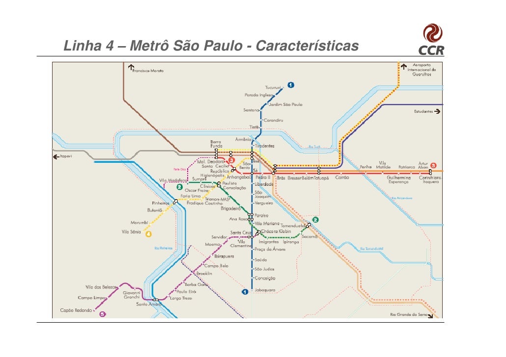 Linha 4 do metrô de são paulo