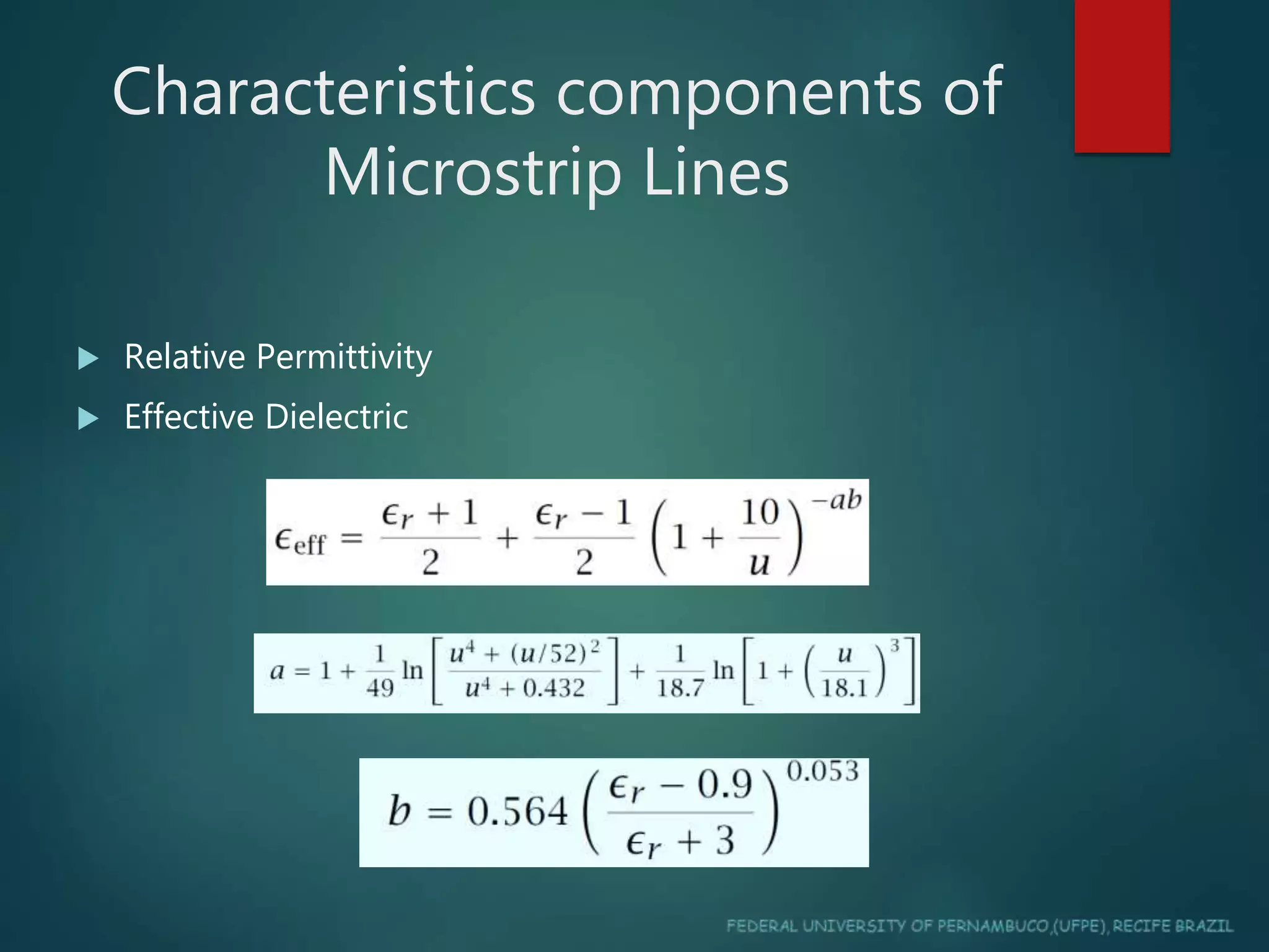 Microstrip lines | PPTX
