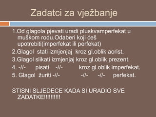 Lični glagolski oblici | PPTX