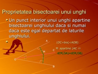 Linii imp in triunghi | PPT
