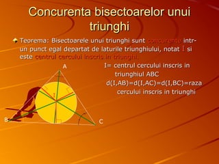 Linii imp in triunghi | PPT