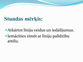 Linijas celms | PPTX