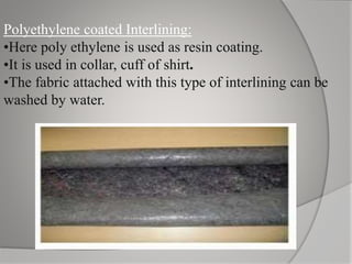 Lining & interlining | PPTX