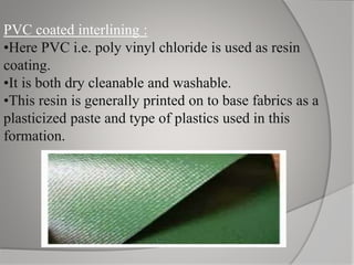 Lining & interlining | PPTX