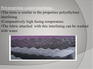 Lining & interlining | PPTX