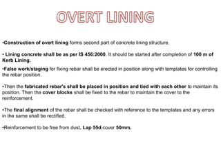 Lining in tunnels | PPTX